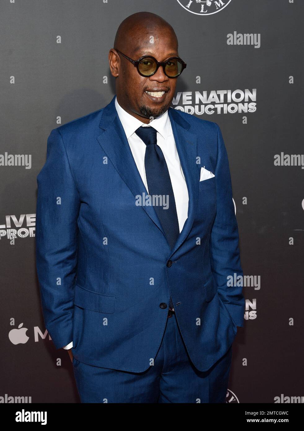 Andre Harrell arrives at the Los Angeles premiere of "Can't Stop, Won't ...