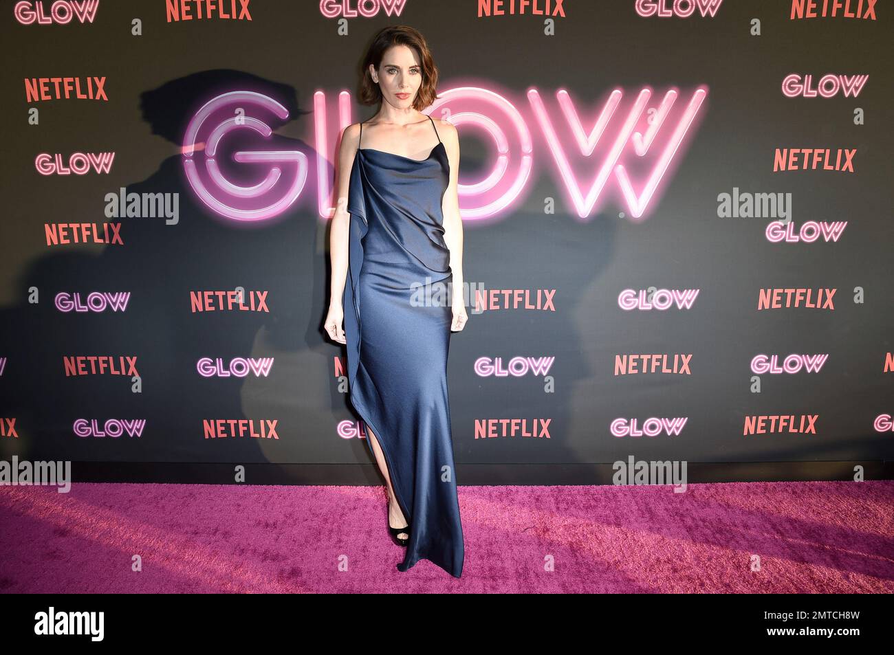 Alison Brie attends the LA Premiere of "Glow" at ArcLight Hollywood on ...