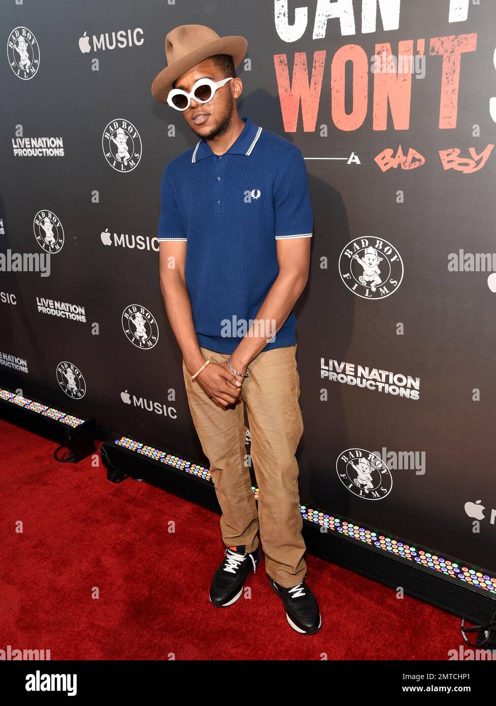 Christopher Jordan Wallace arrives at Los Angeles premiere of "Can't ...