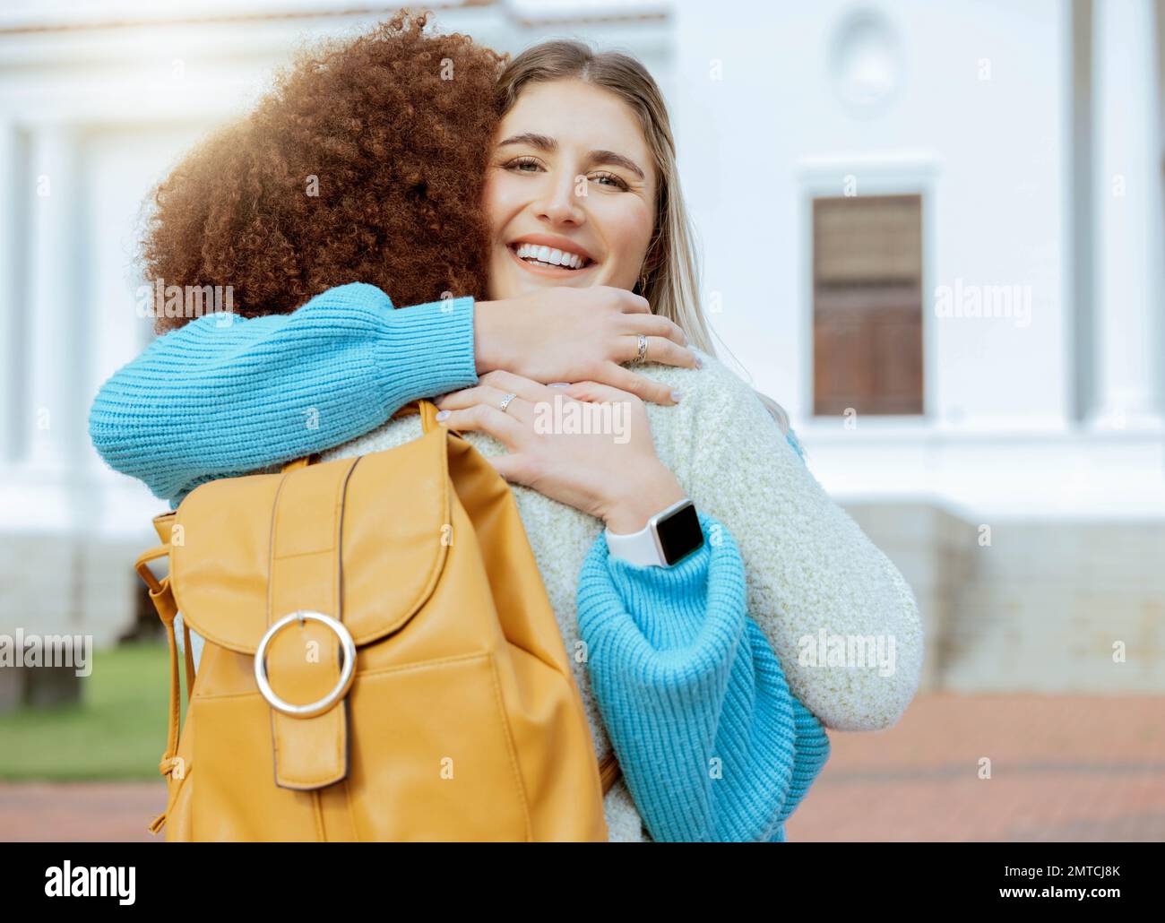 Welcome back hug hi-res stock photography and images - Alamy