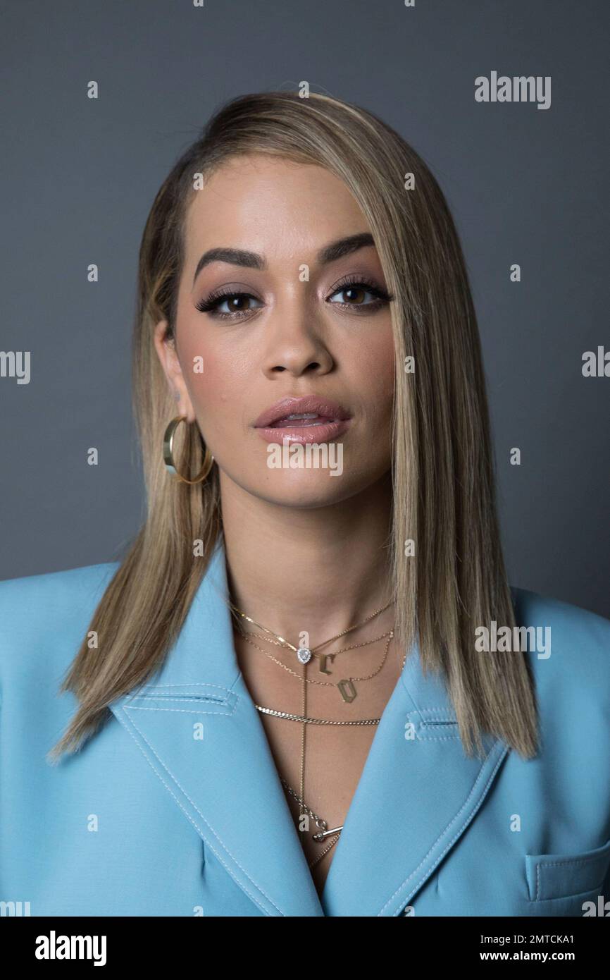 In this June 20, 2017 photo actress and singer Rita Ora poses for a ...
