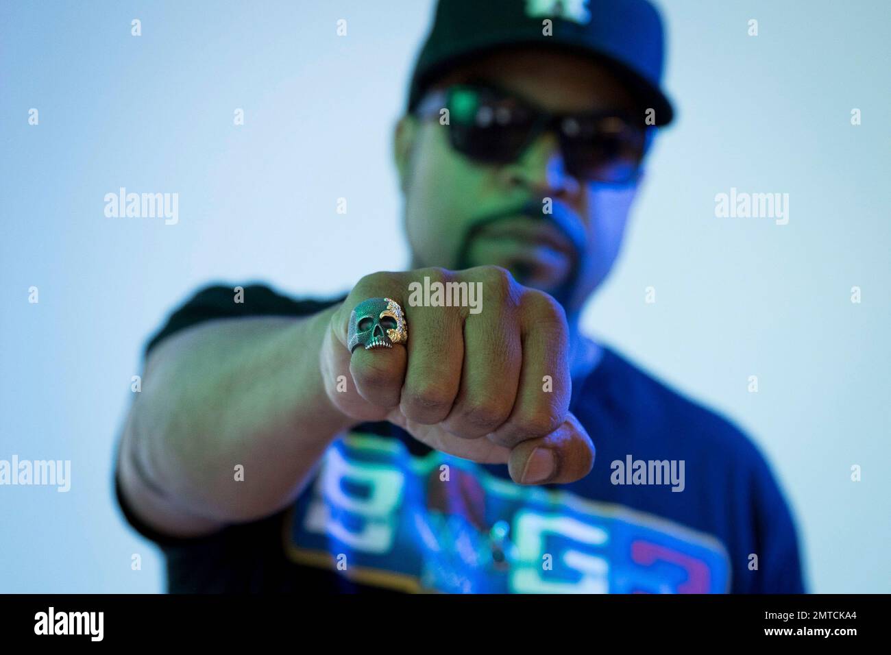 In this June 20, 2017 photo, rapper and actor Ice Cube poses for a ...