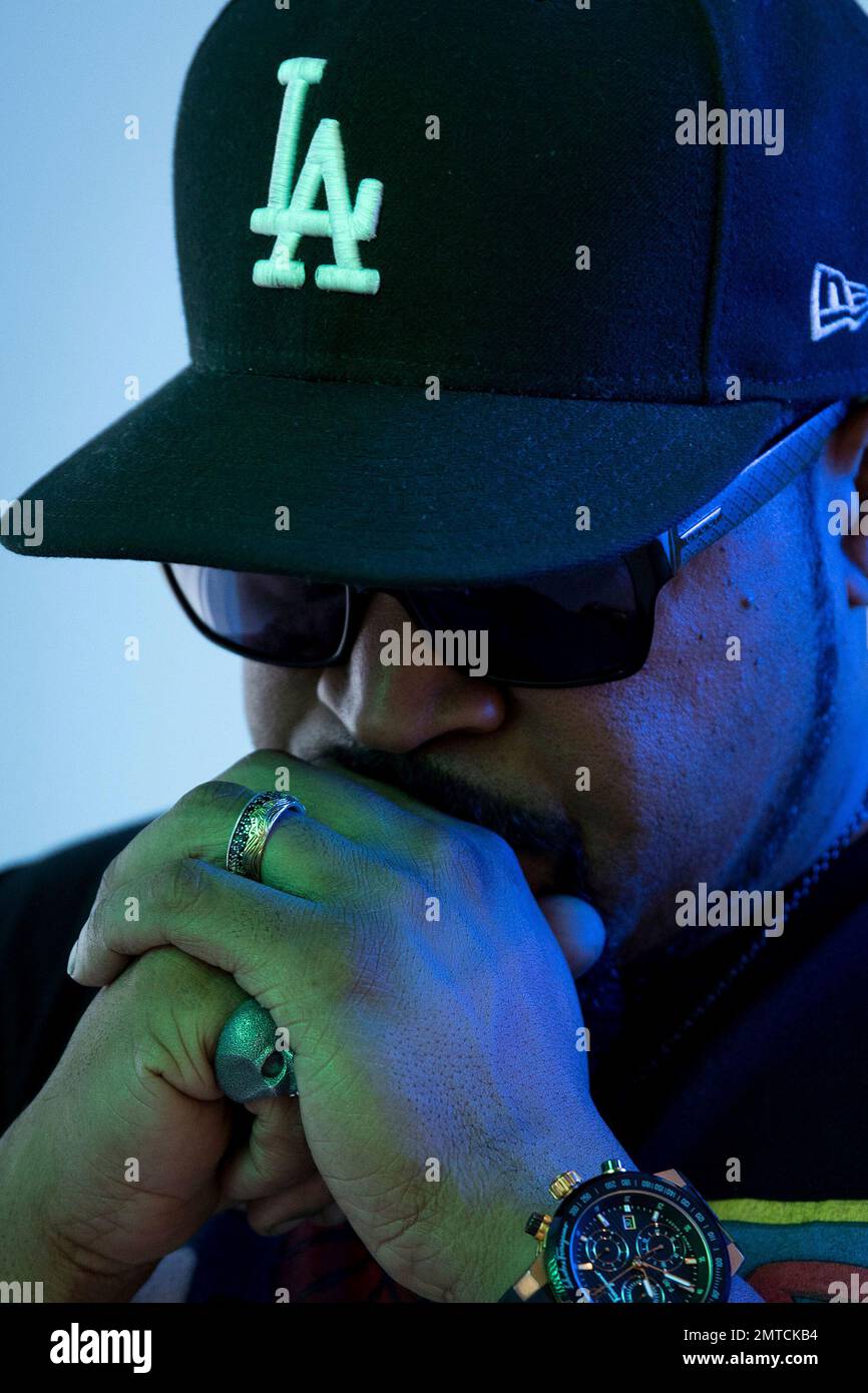 In this June 20, 2017 photo, rapper and actor Ice Cube poses for a ...