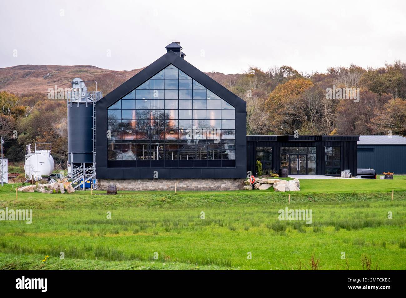 ARDARA, COUNTY DONEGAL , IRELAND - NOVEMBER 8 2022 : Ardara distillery ...