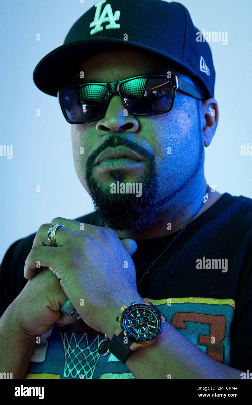 In this June 20, 2017 photo, rapper and actor Ice Cube poses for a ...