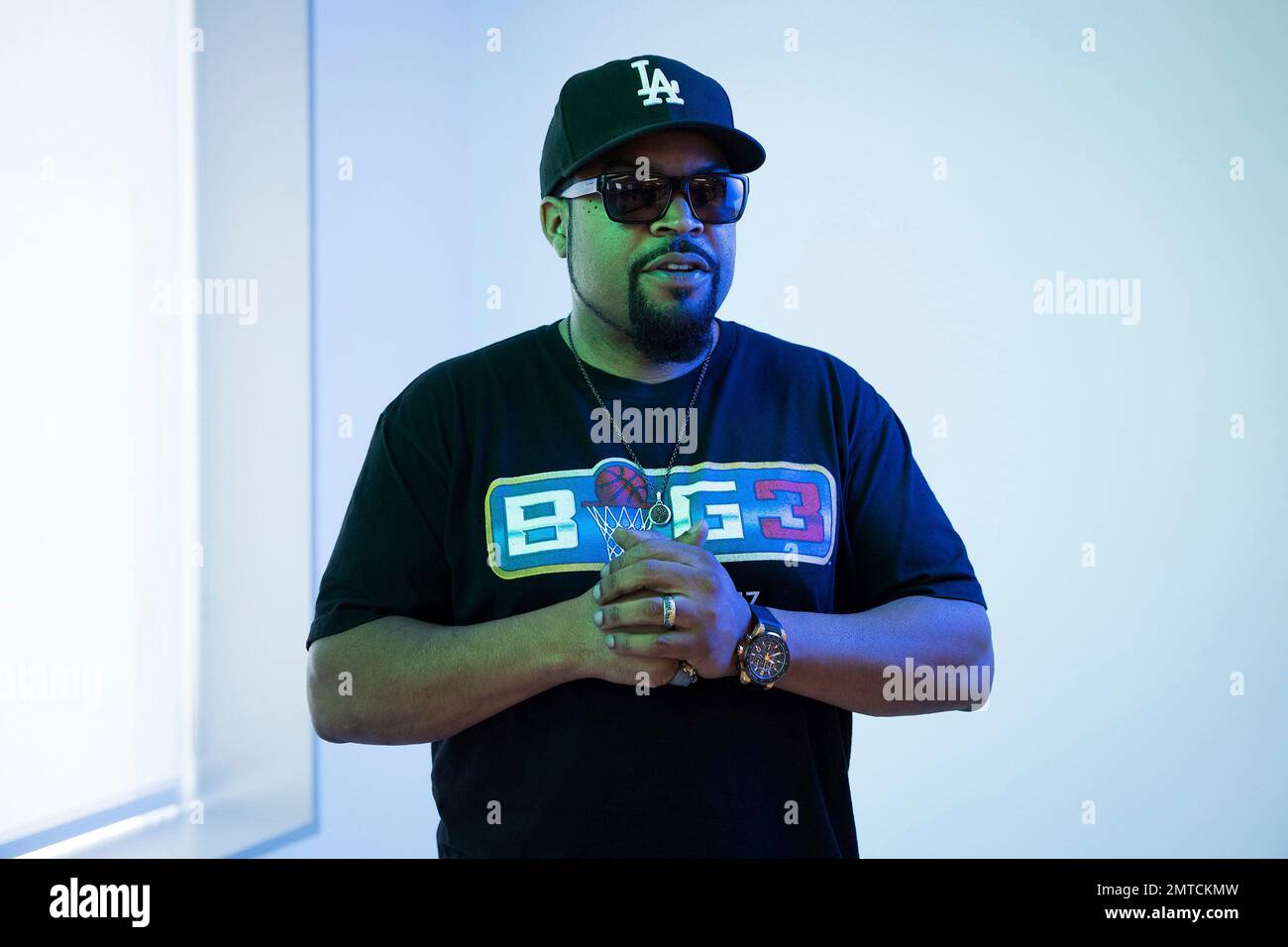 In this June 20, 2017 photo, rapper and actor Ice Cube poses for a ...