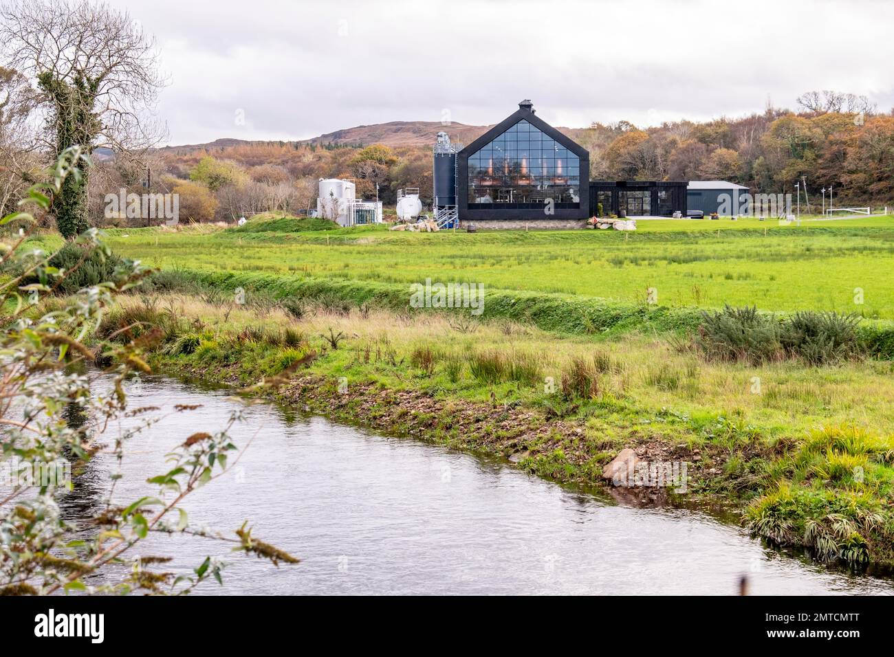ARDARA, COUNTY DONEGAL , IRELAND - NOVEMBER 8 2022 : Ardara distillery ...