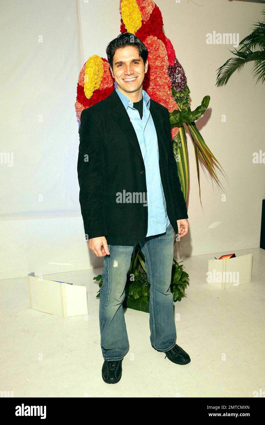 Derek Keeling (Grease on Braodway) attending Designer to the stars ...