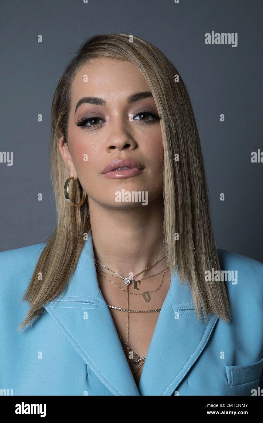 In this June 20, 2017 photo actress and singer Rita Ora poses for a ...
