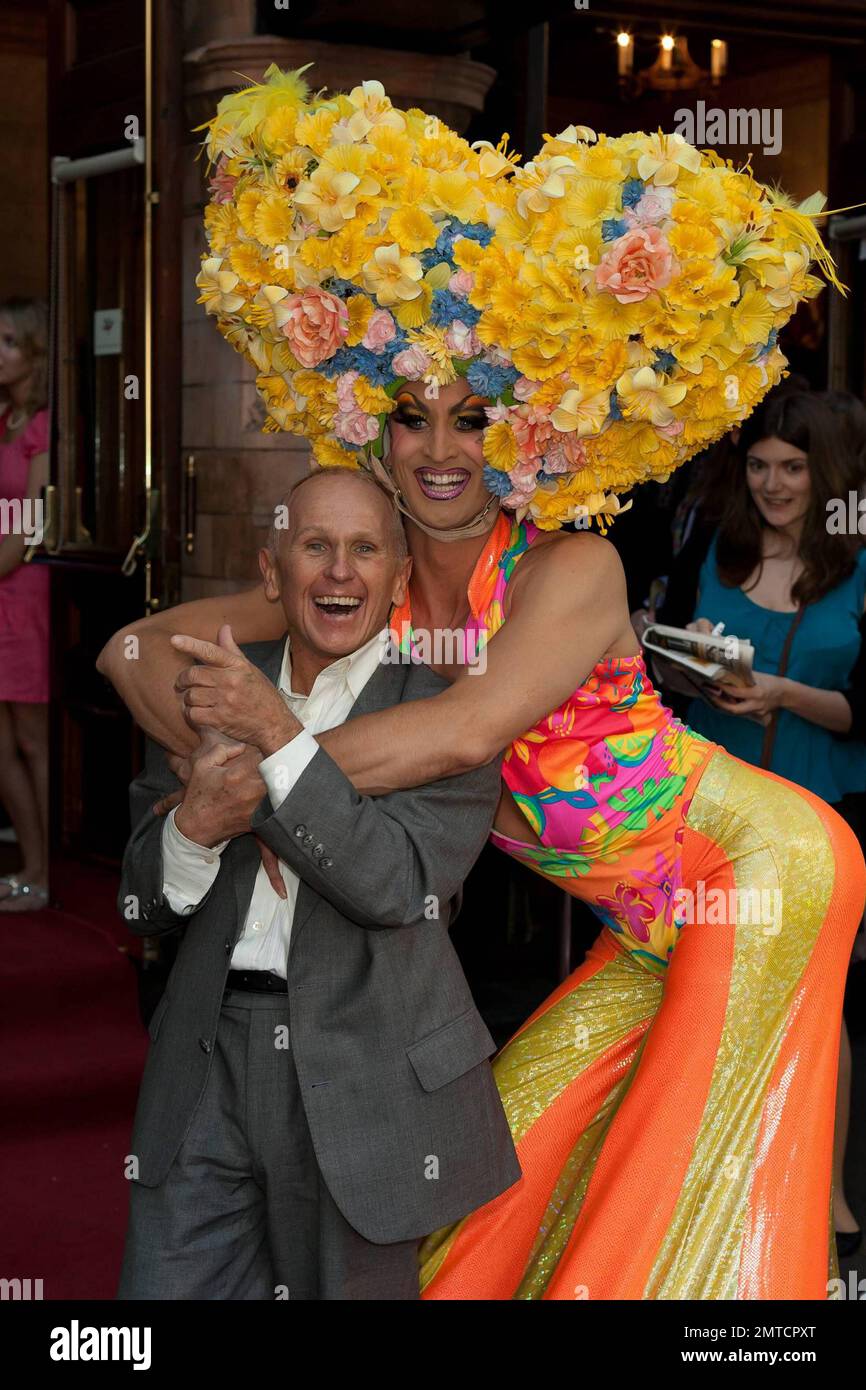 Wayne Sleep arrives at Palace Theatre in London's West End for a ...