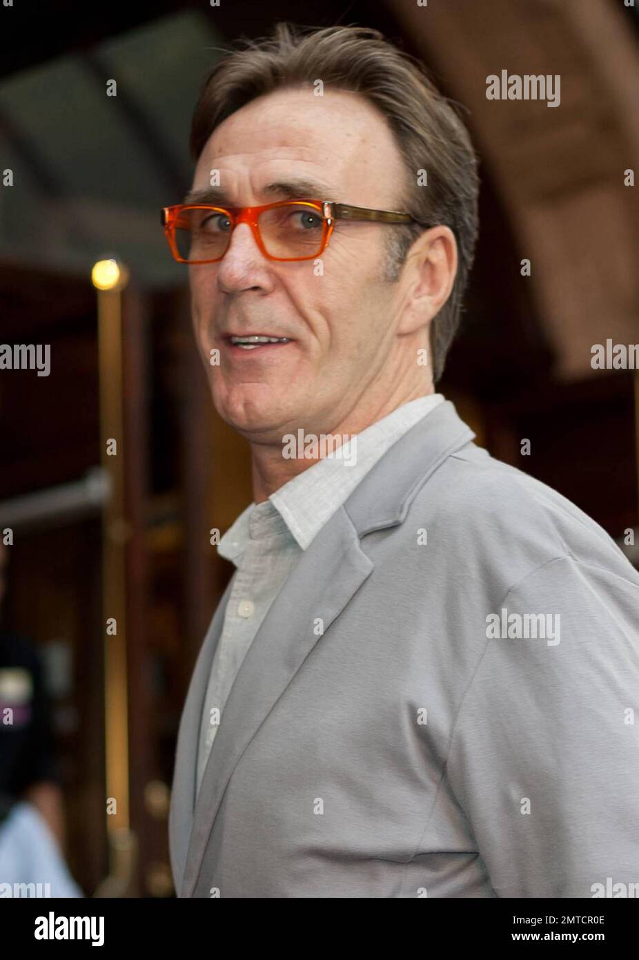 Joe Mcgann Arrives At Palace Theatre In Londons West End For A Special