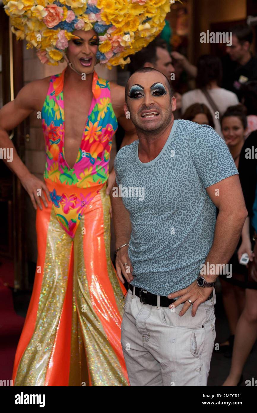 Choreographer Louie Spence arrives at Palace Theatre in London's West ...