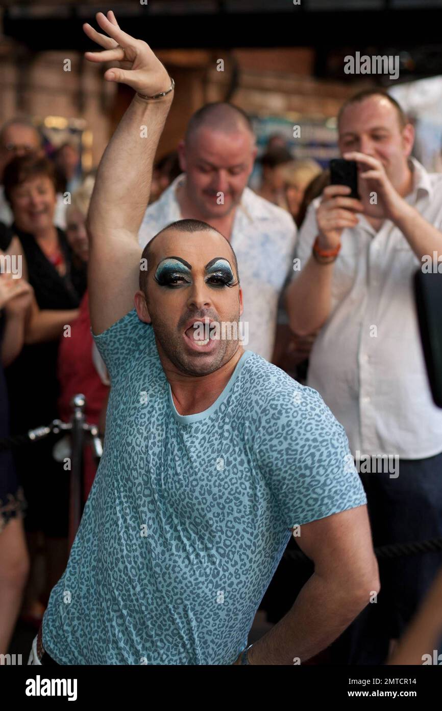 Choreographer Louie Spence arrives at Palace Theatre in London's West ...