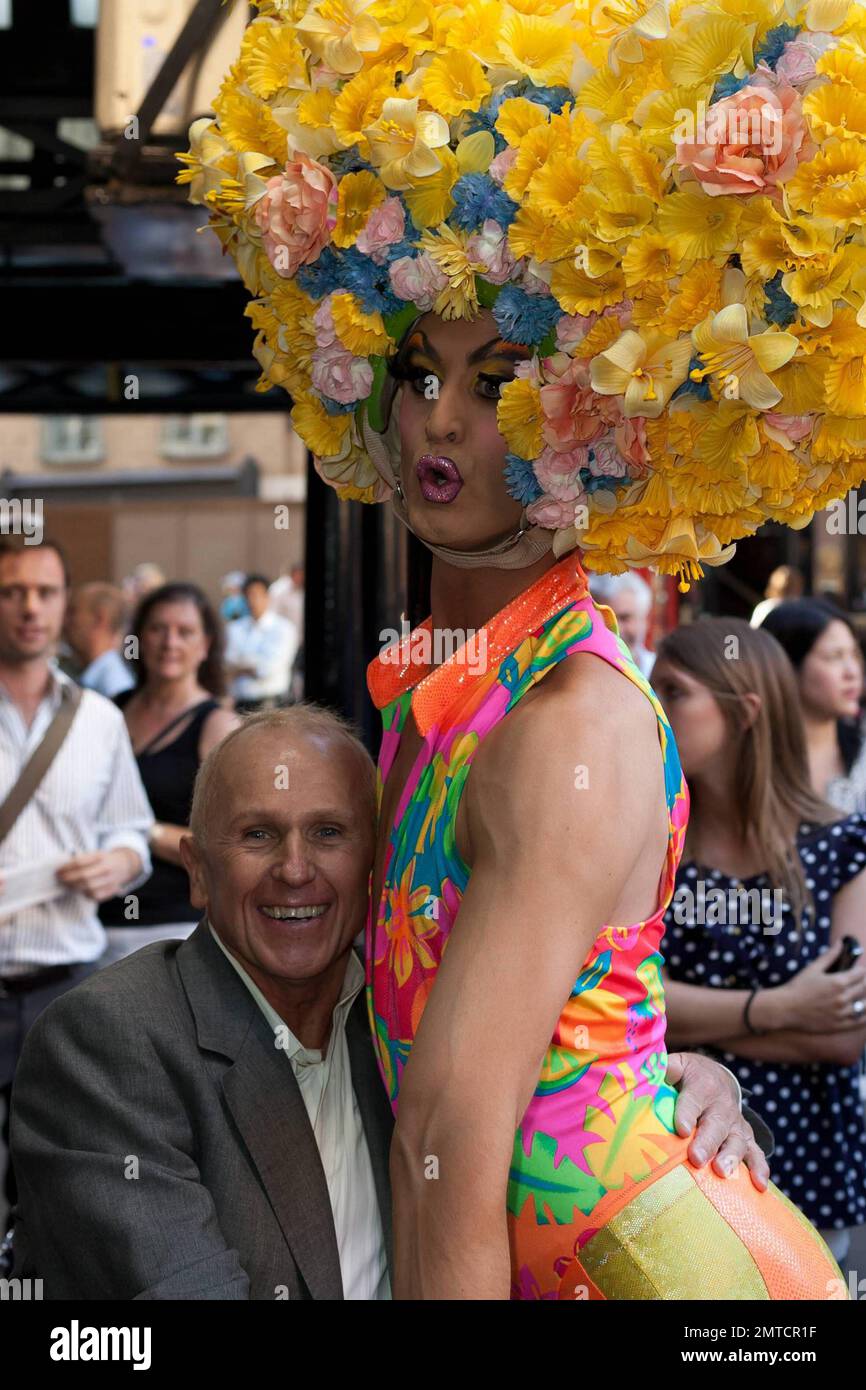 Wayne Sleep arrives at Palace Theatre in London's West End for a ...