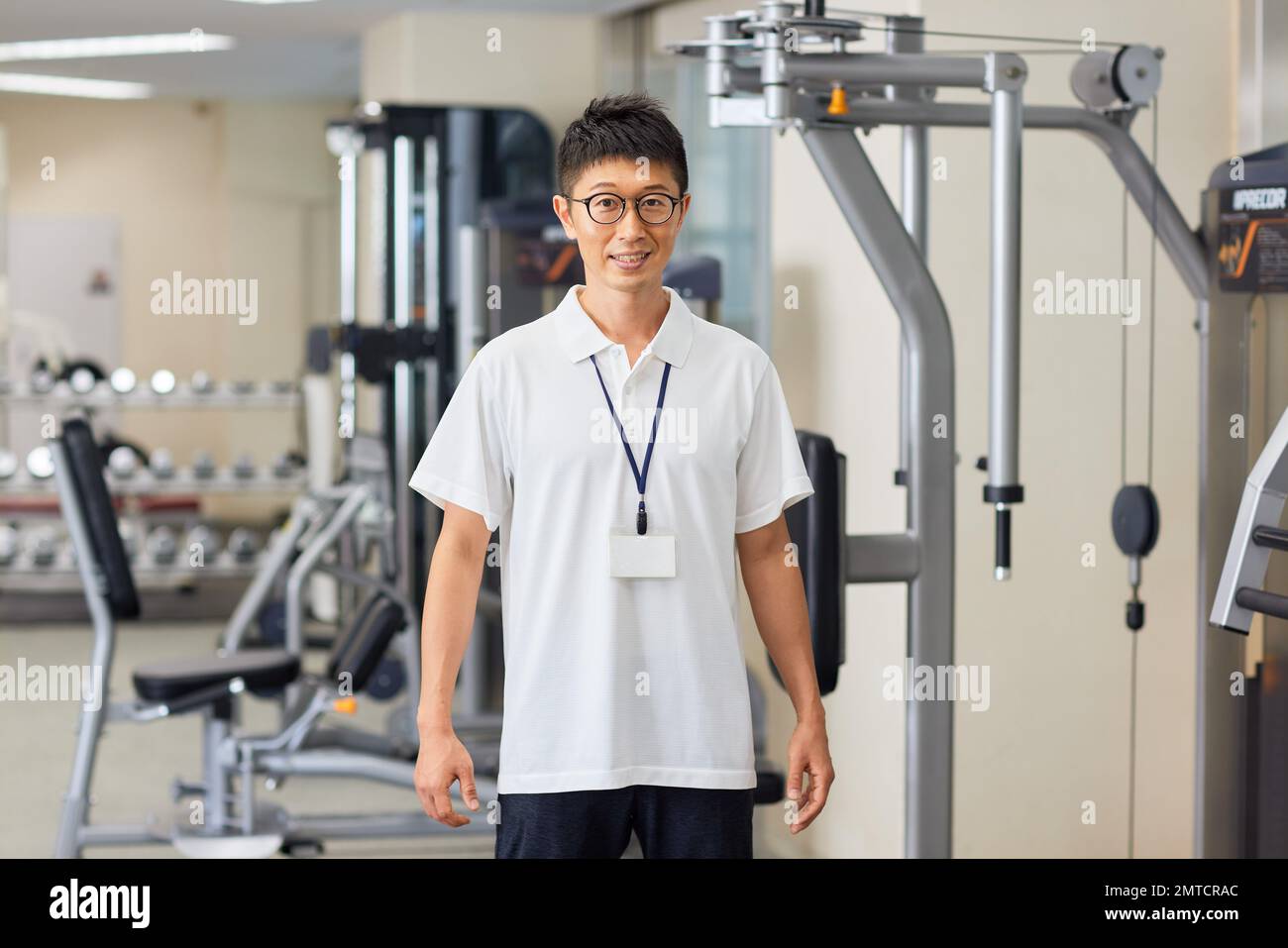 Asian trainer gym hi-res stock photography and images - Alamy