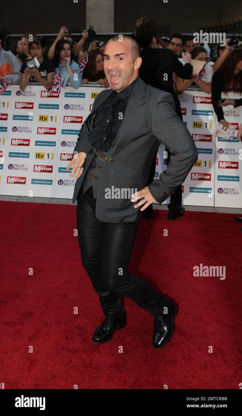 Louie Spence at the Pride of Britain Awards at the Grosvenor House ...