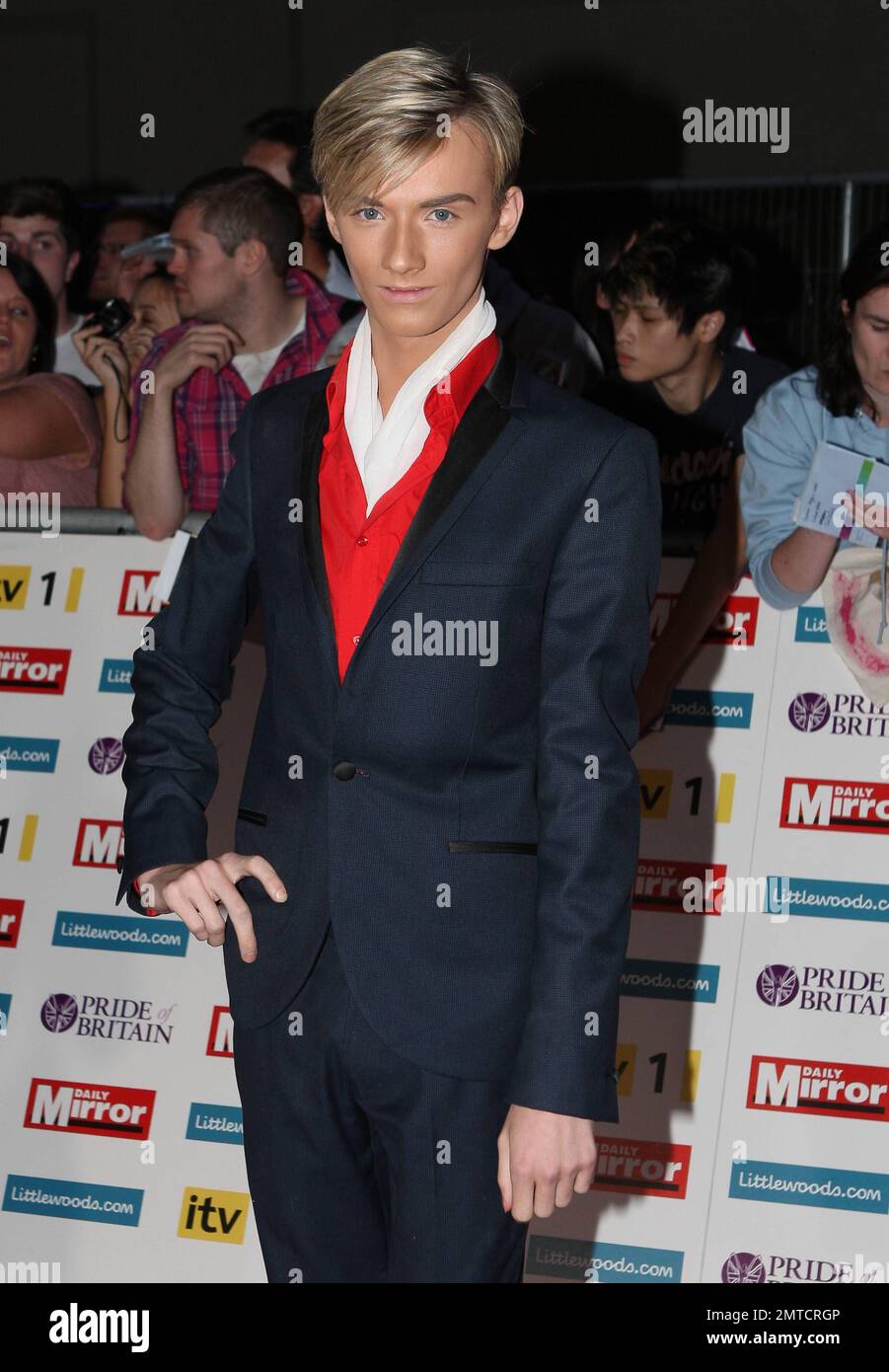 Harry Derbridge at the Pride of Britain Awards at the Grosvenor House ...