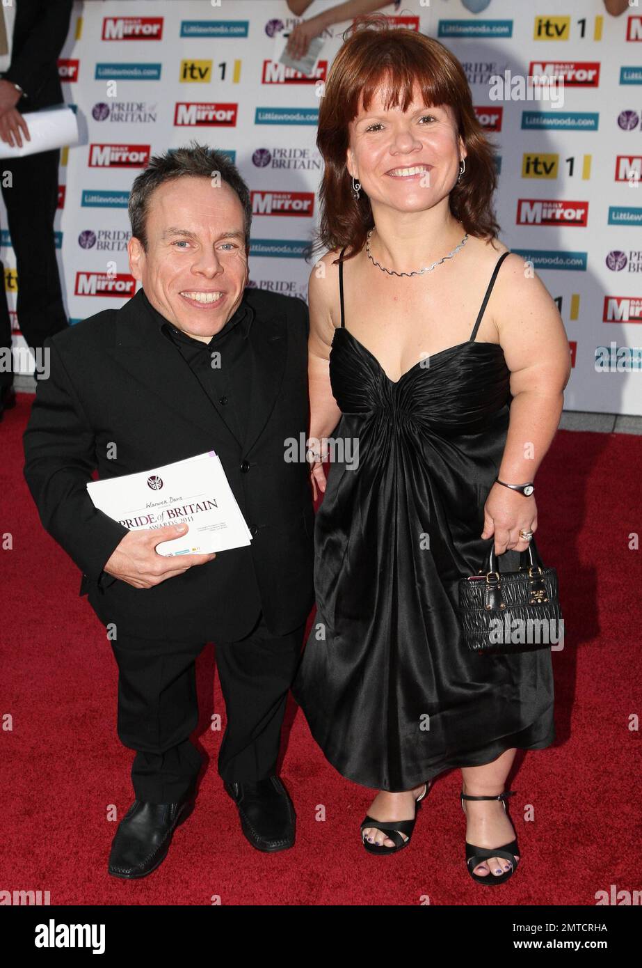 Warwick Davis at the Pride of Britain Awards at the Grosvenor House ...