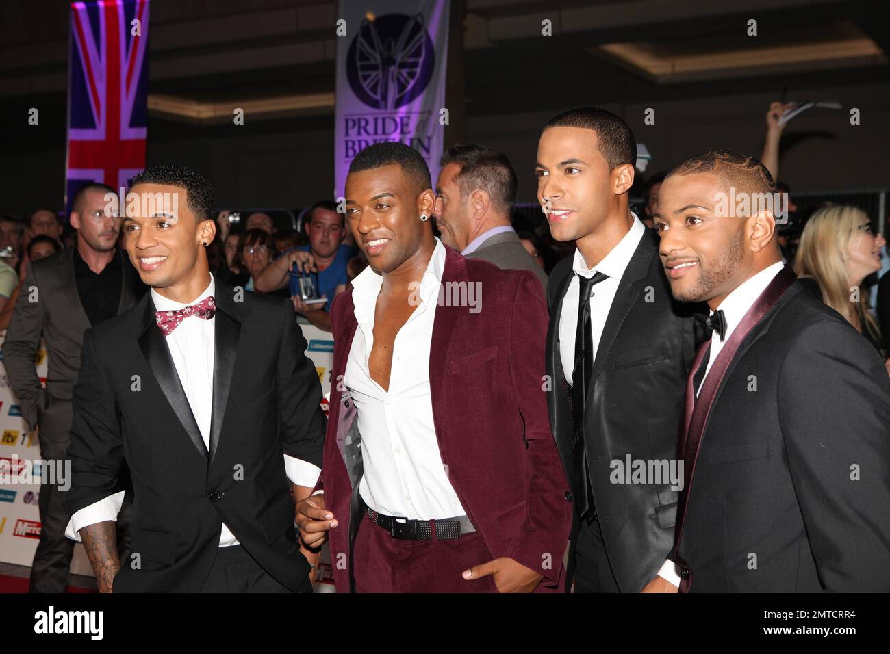Aston Merrigold, Marvin Humes, Ortise Williams and Johnathan Benjamin ...