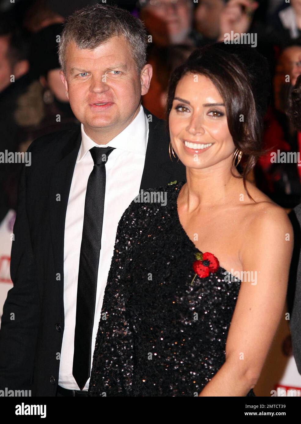 Adrian Chiles and Christine Bleakley at the Pride of Britain Awards at ...