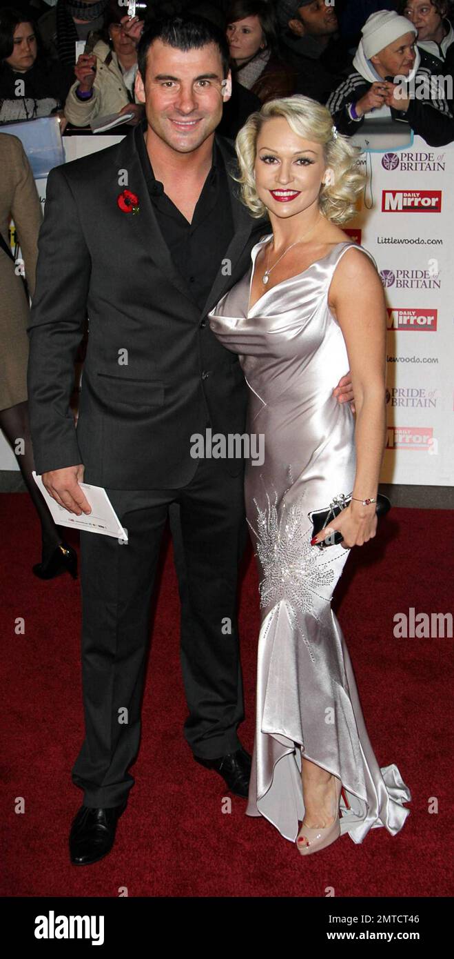 Kristina Rihanoff and Joe Calzaghe at the Pride of Britain Awards at ...