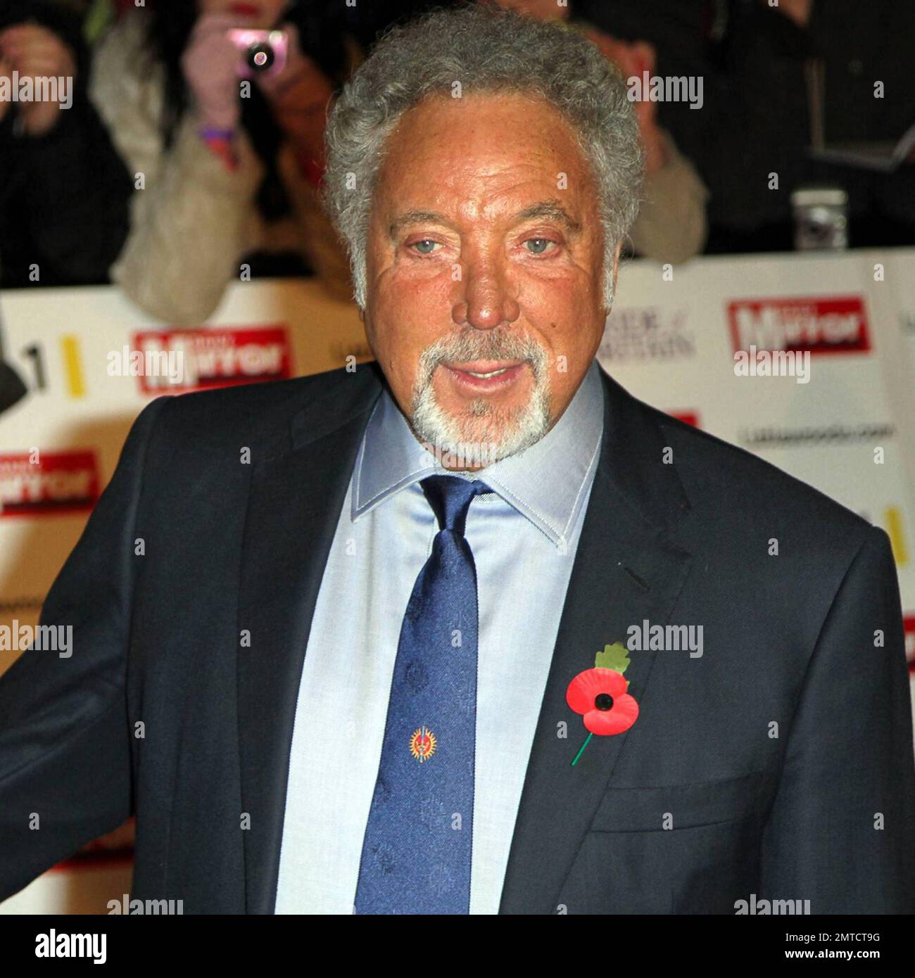 Tom Jones at the Pride of Britain Awards at the Grosvenor House Hotel ...
