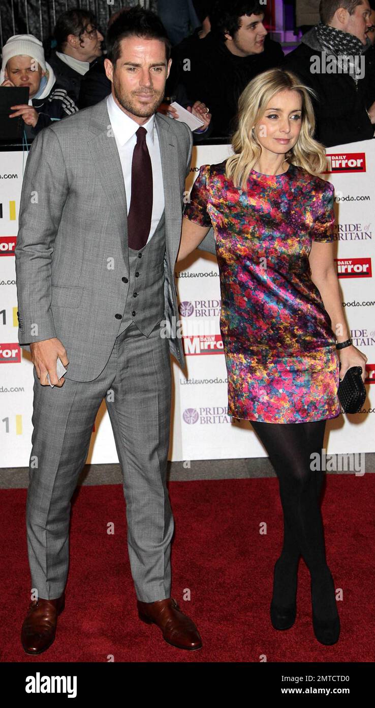 Jamie and Louise Redknapp at the Pride of Britain Awards at the ...