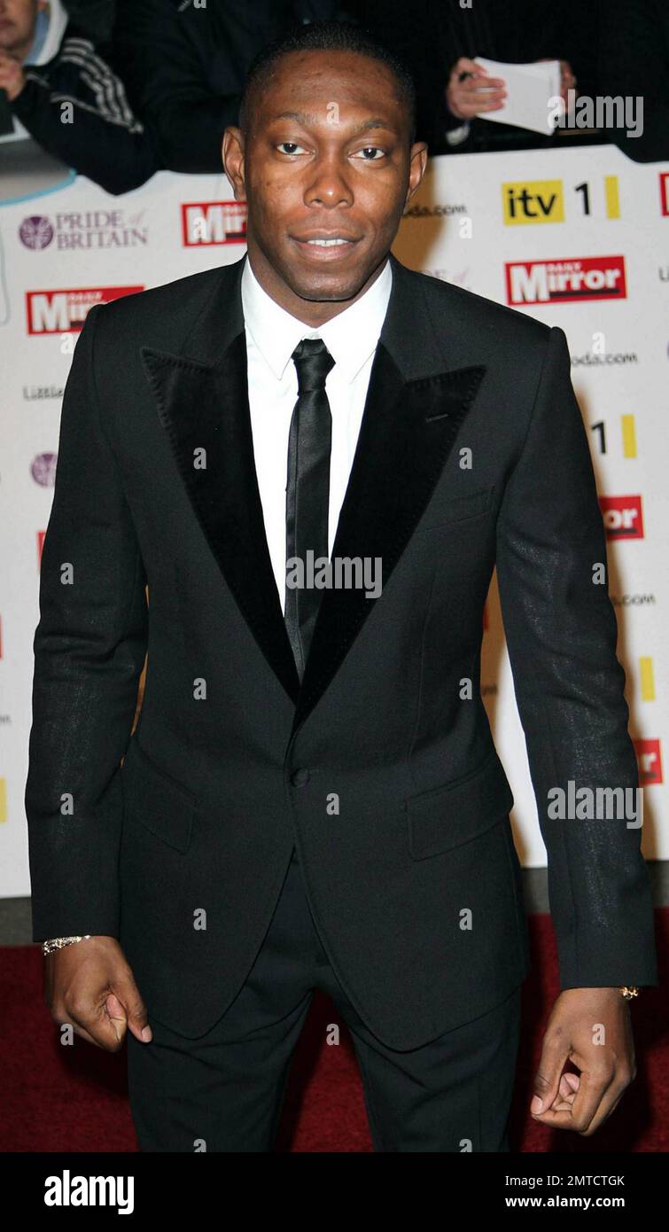 Dizzie Rascal at the Pride of Britain Awards at the Grosvenor House ...