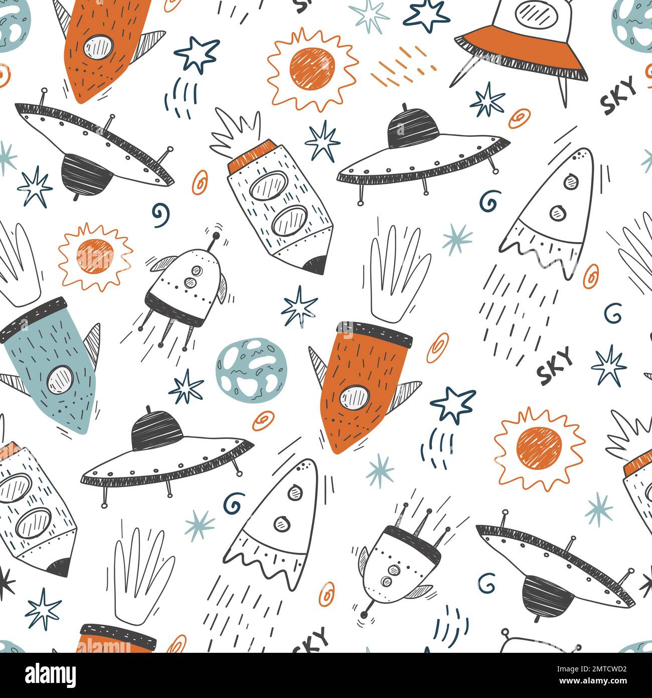 Space Shuttle Texture Orange