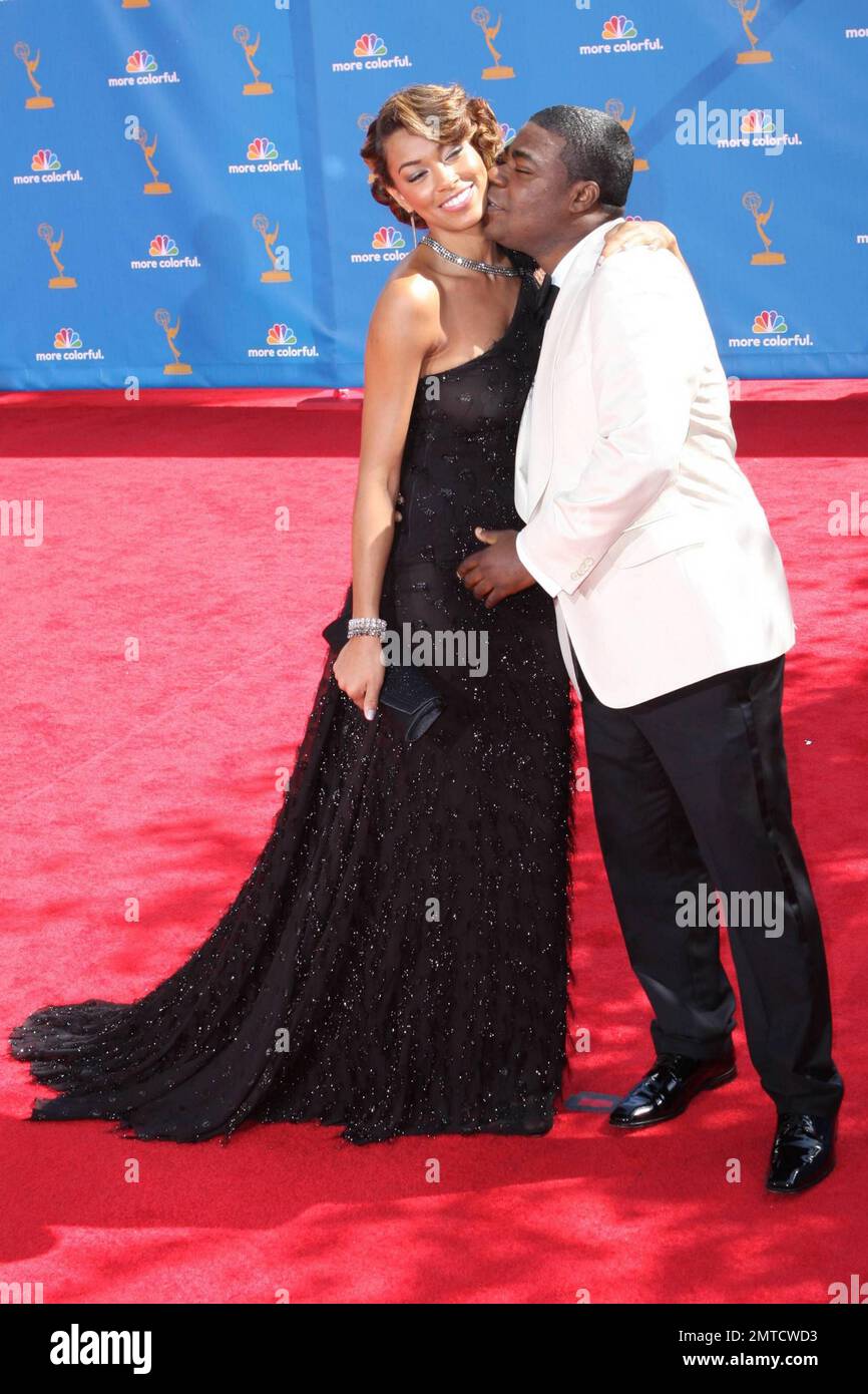 Tracy Morgan (R) and guest walk the red carpet for the 62nd Annual ...