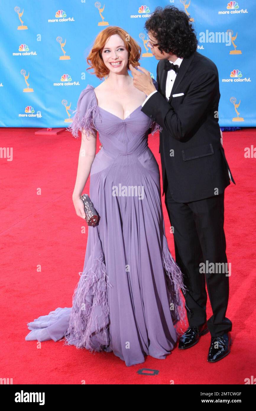 Christina hendricks emmy hi-res stock photography and images - Alamy