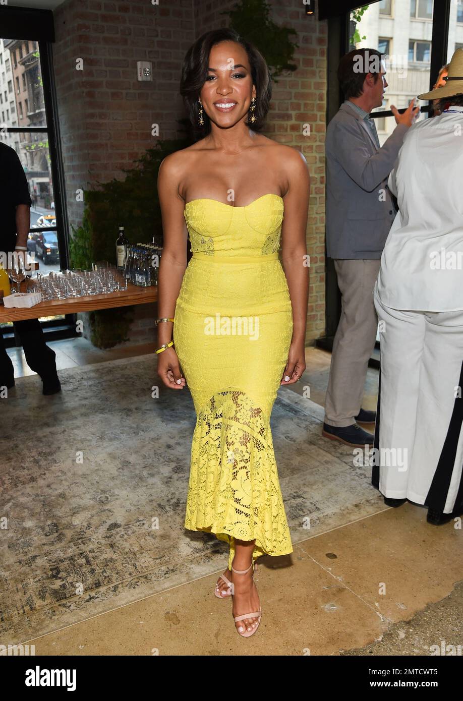 Actress M.J. Acosta attends the NBC Summer Talent Cocktail Party at 1 ...
