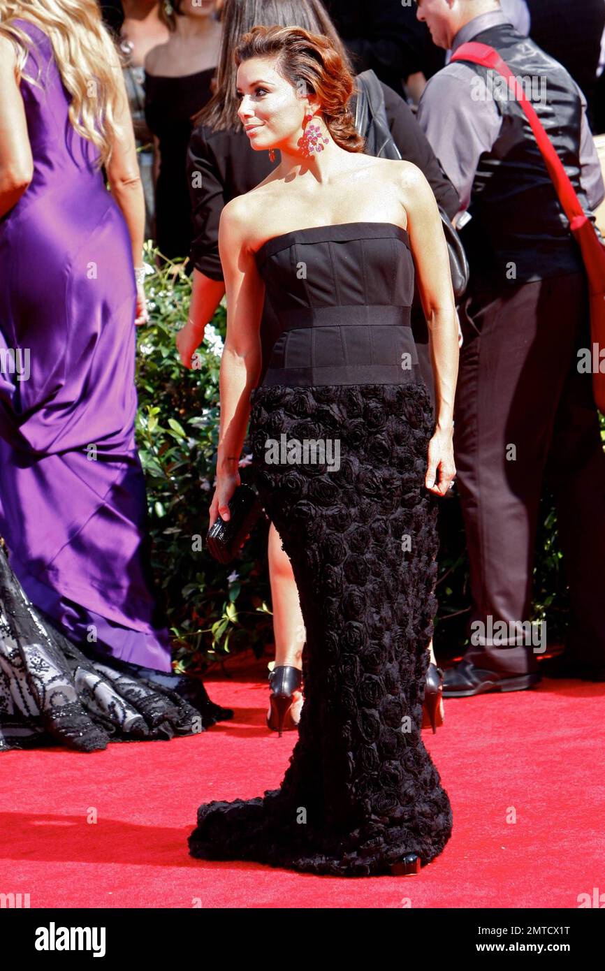 Eva Longoria Parker walks the red carpet for the 62nd Annual Primetime ...