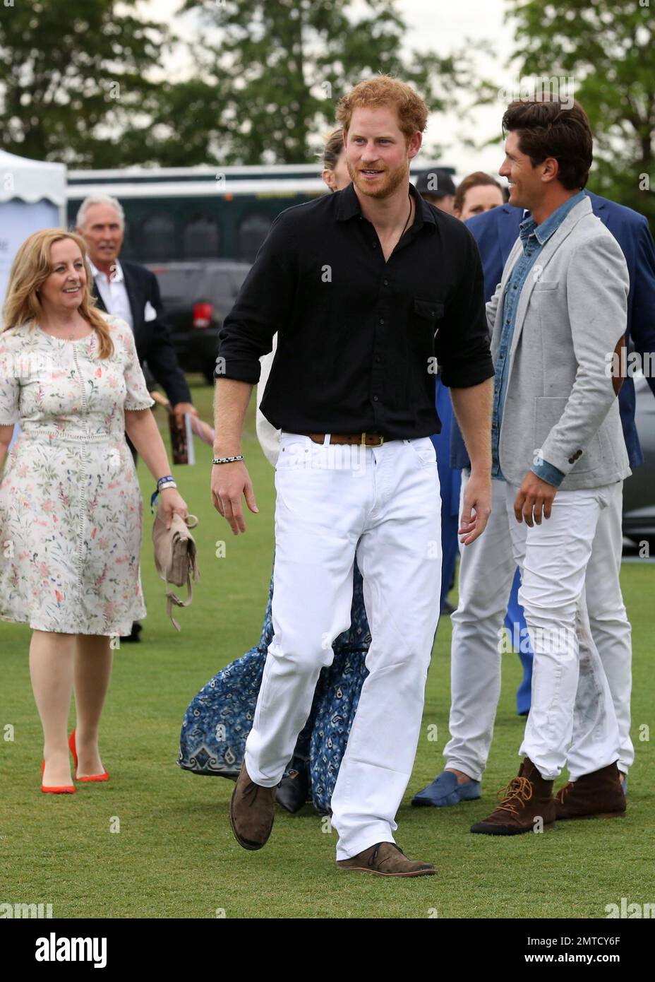 Prince Harry participates at the Sentebale Polo Cup presented by Royal ...
