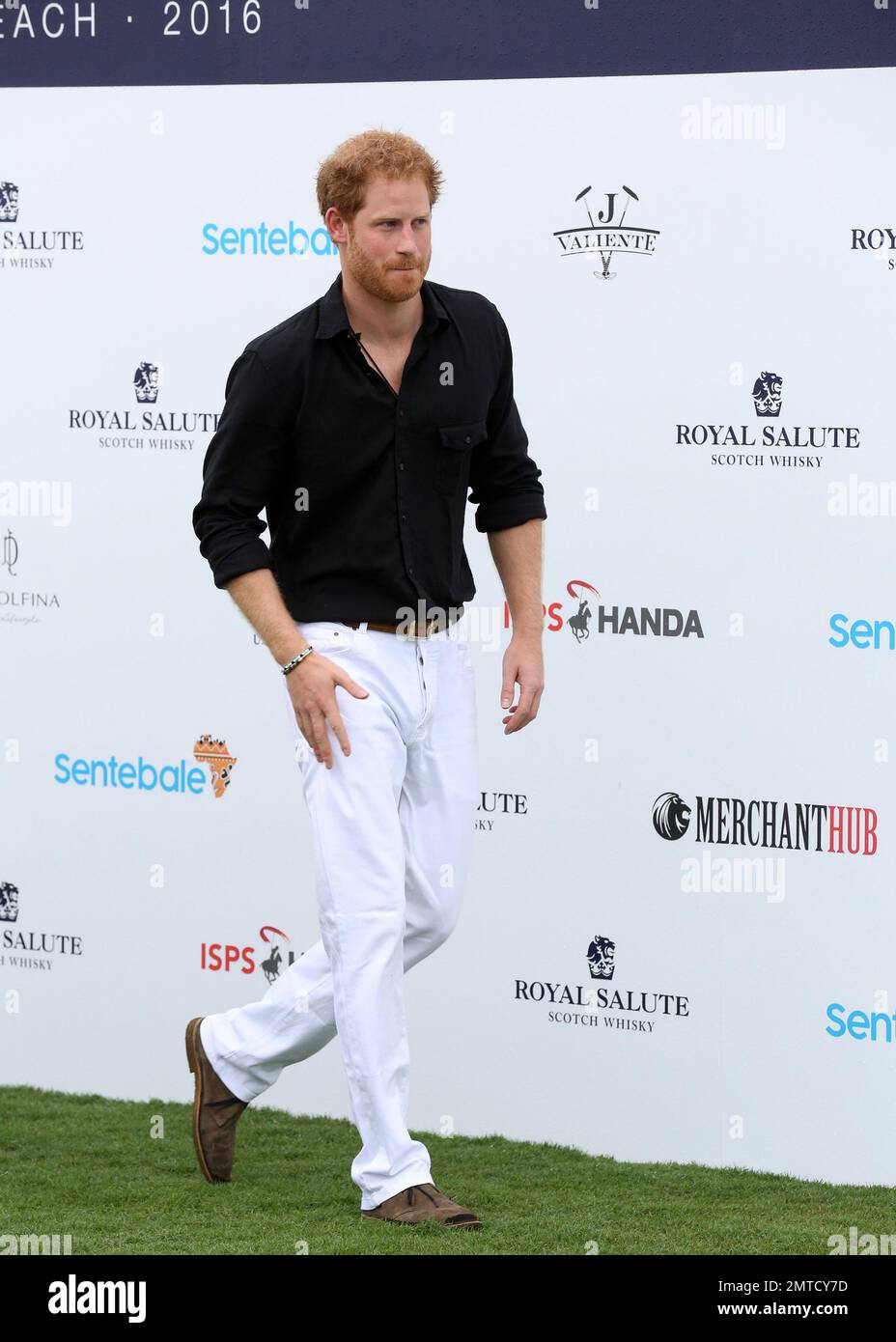 Prince Harry participates at the Sentebale Polo Cup presented by Royal ...
