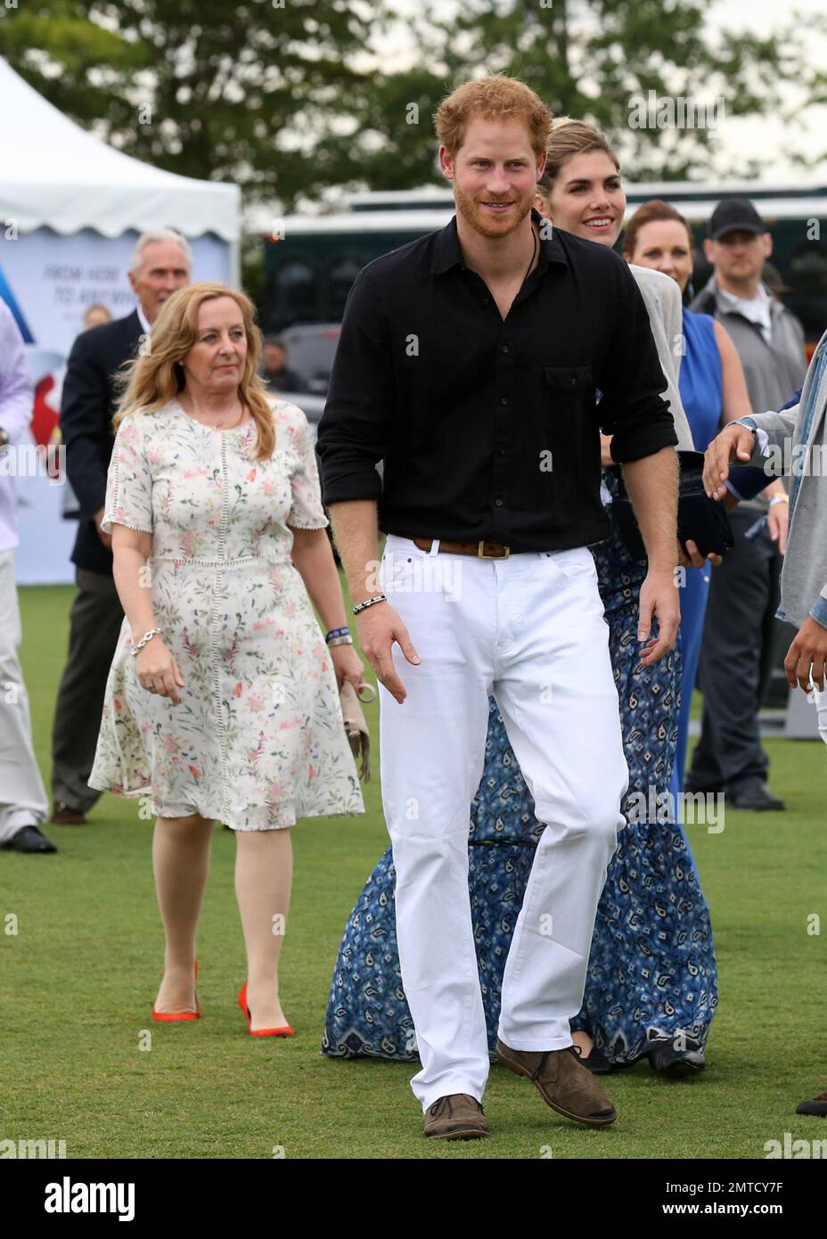 Prince Harry participates at the Sentebale Polo Cup presented by Royal ...