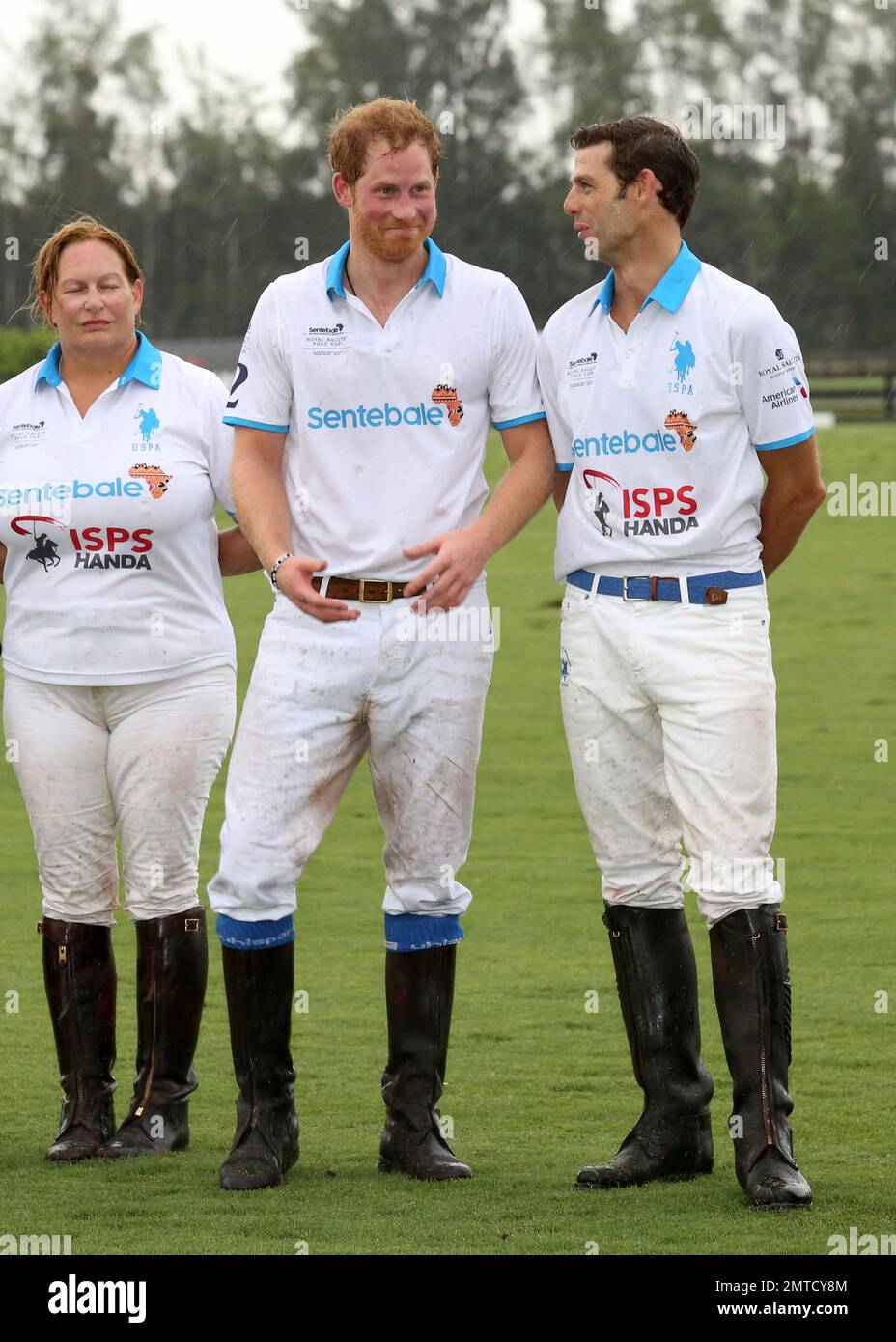 Prince Harry participates at the Sentebale Polo Cup presented by Royal ...