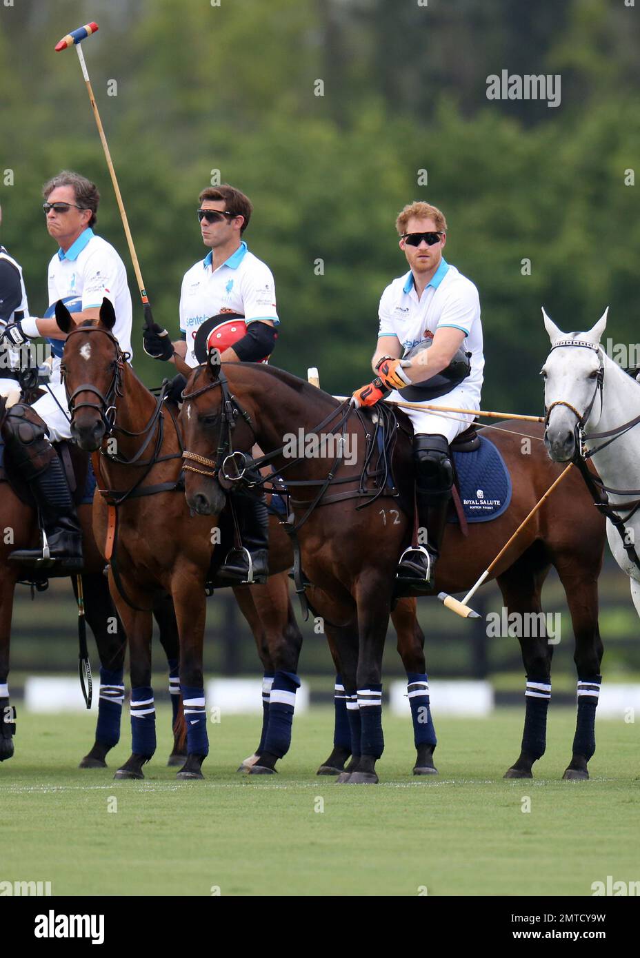 Prince Harry participates at the Sentebale Polo Cup presented by Royal ...