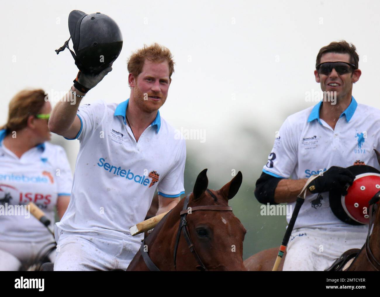 Prince Harry participates at the Sentebale Polo Cup presented by Royal ...