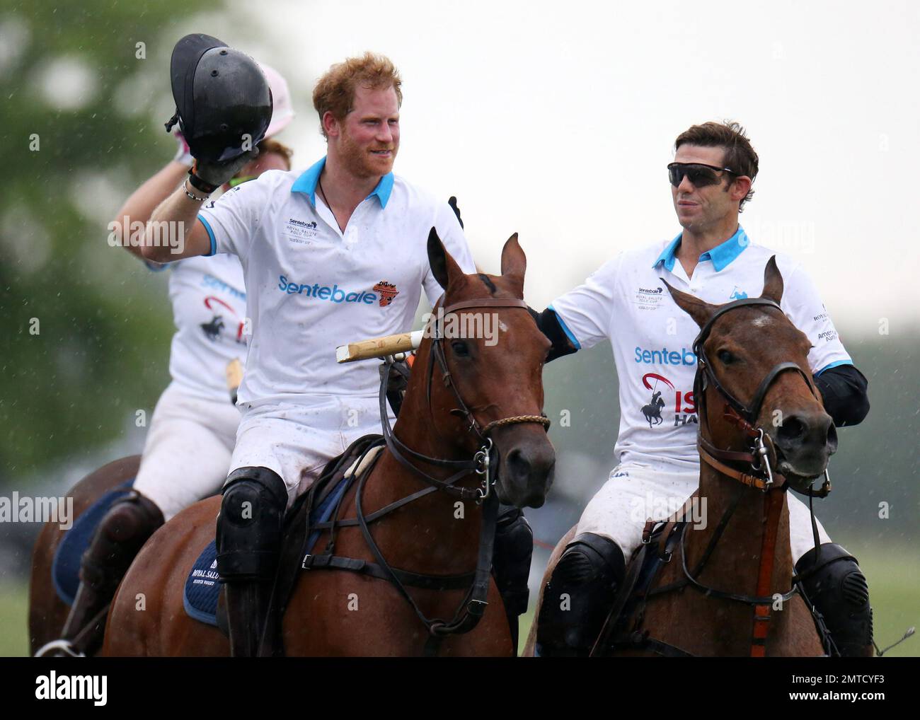 Prince Harry participates at the Sentebale Polo Cup presented by Royal ...