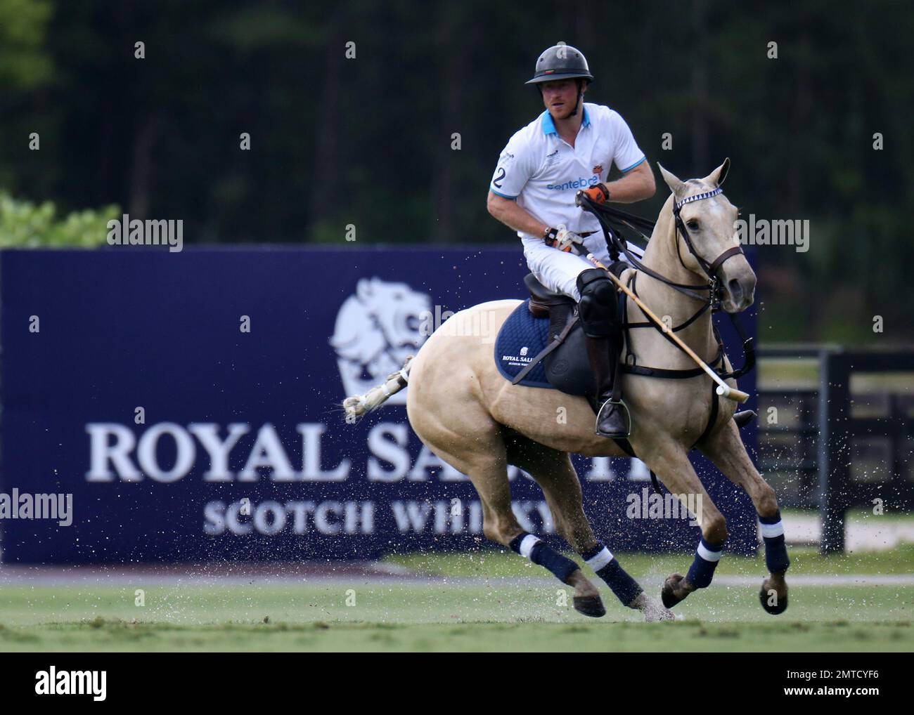 Prince Harry participates at the Sentebale Polo Cup presented by Royal ...
