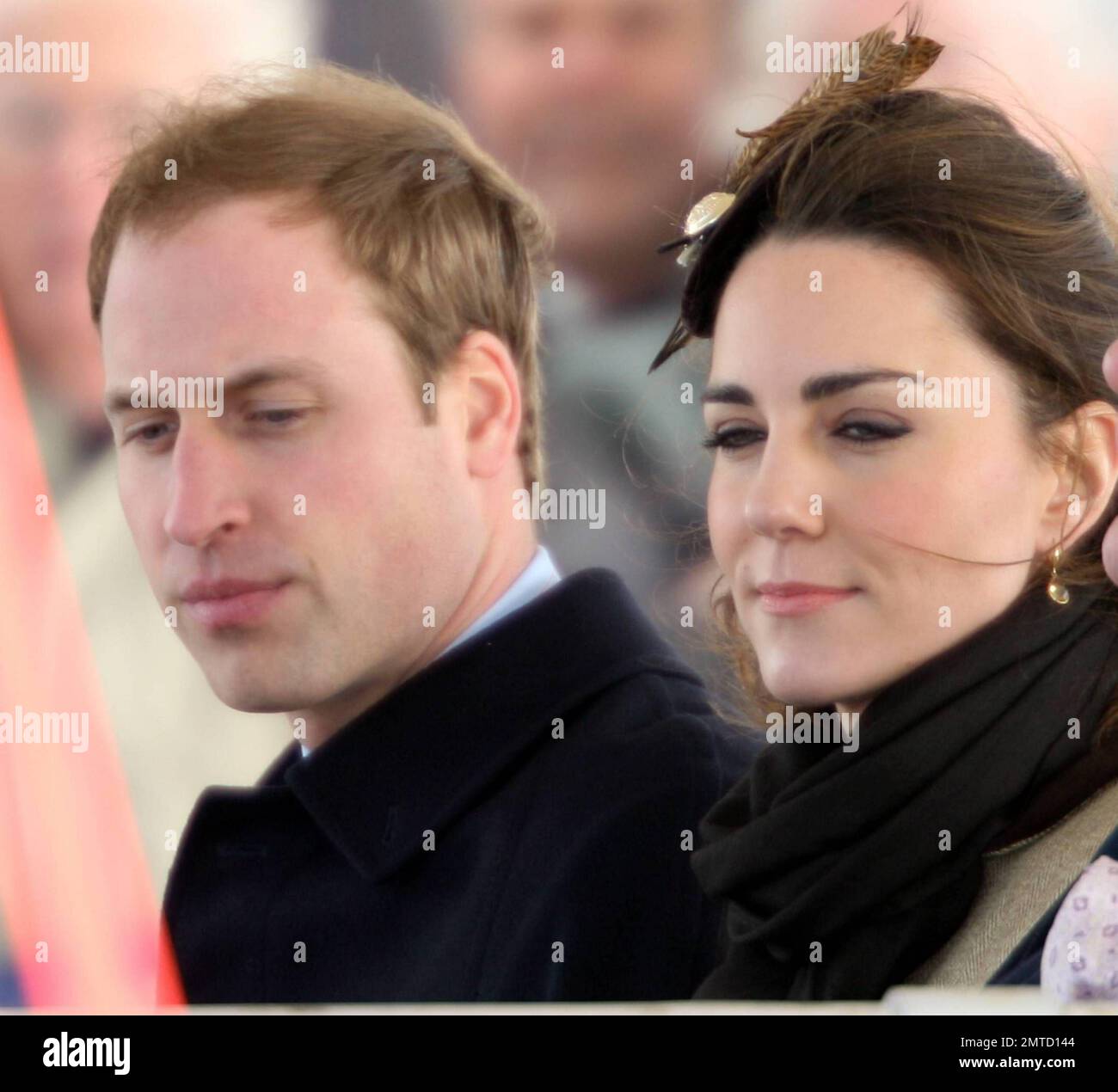 Prince William and Kate Middleton make an appearance at a lifeboat ...