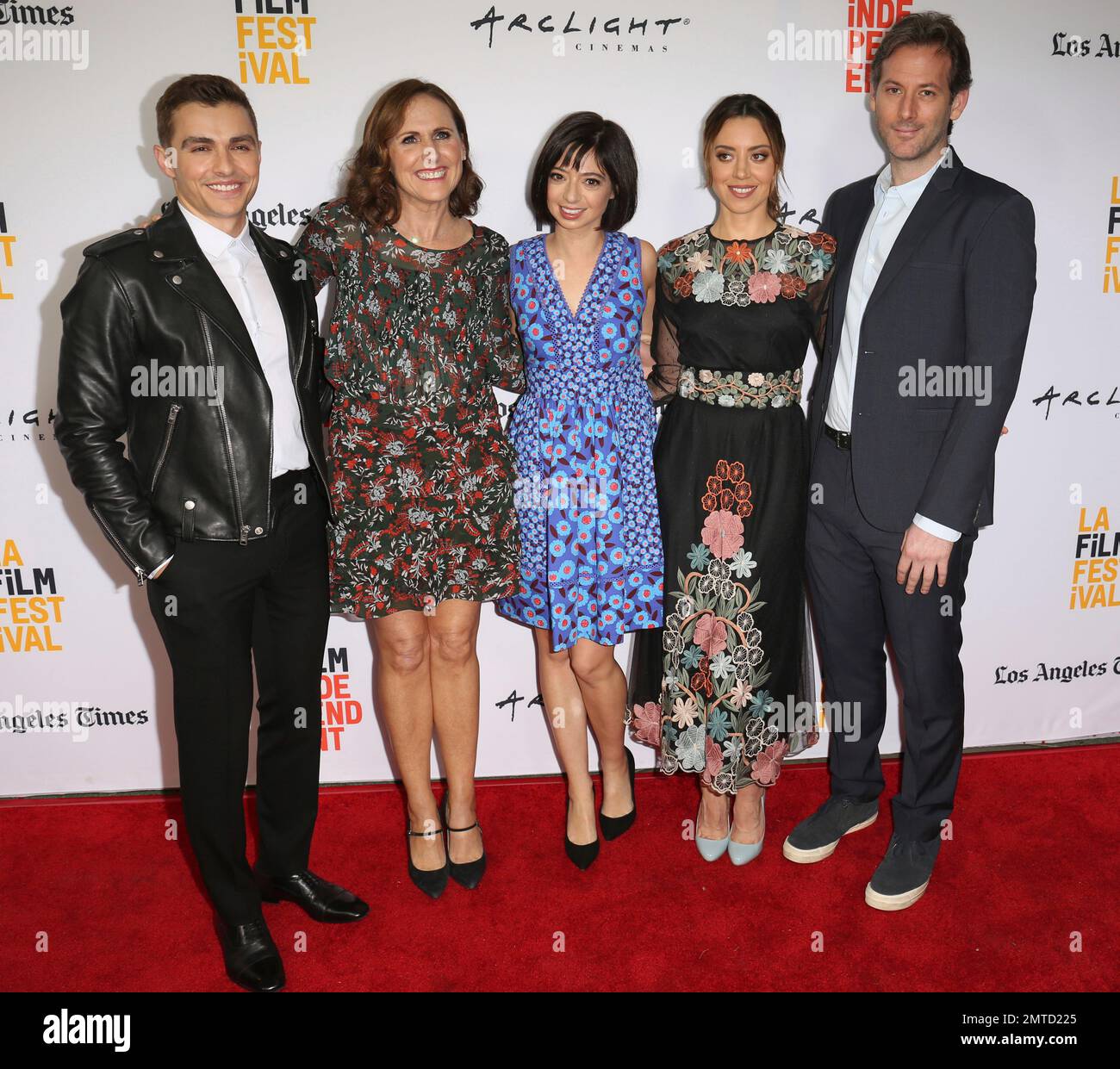 Dave Franco, from left, Molly Shannon, Kate Micucci, Aubrey Plaza and ...