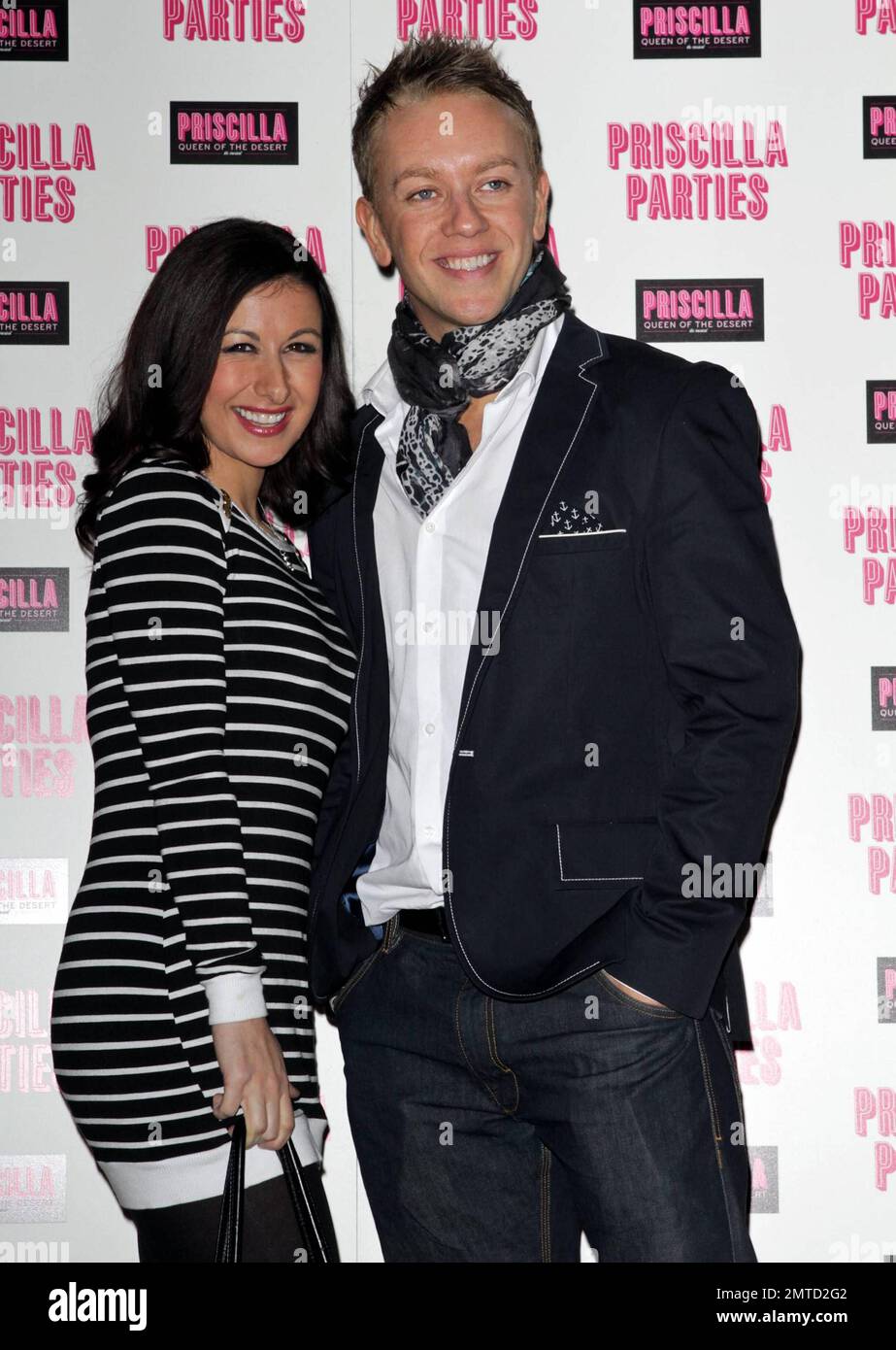 Hayley Tamaddon and Dan Whiston at the Priscilla Parties - Launch Party ...