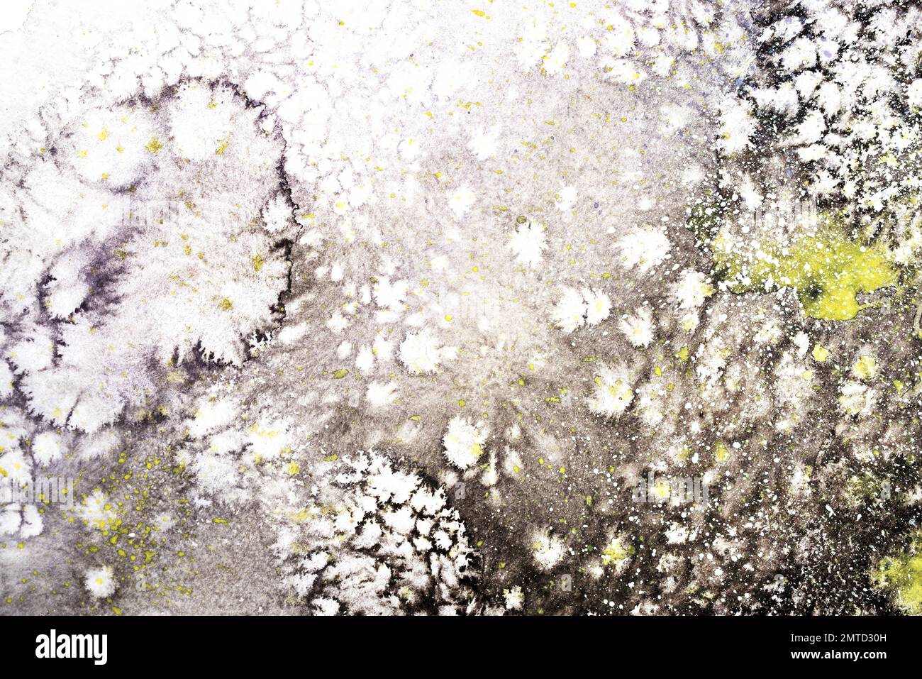 Watercolor abstract painting. Water color drawing. Watercolour blots ...