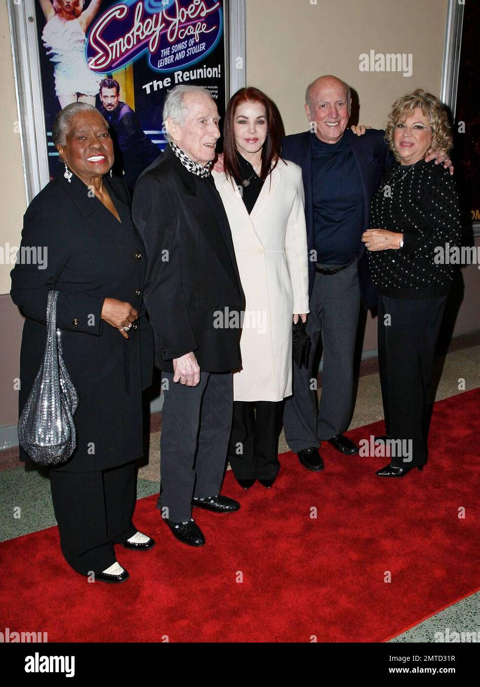 Priscilla Presley arrives at the gala opening night of the Grammy ...