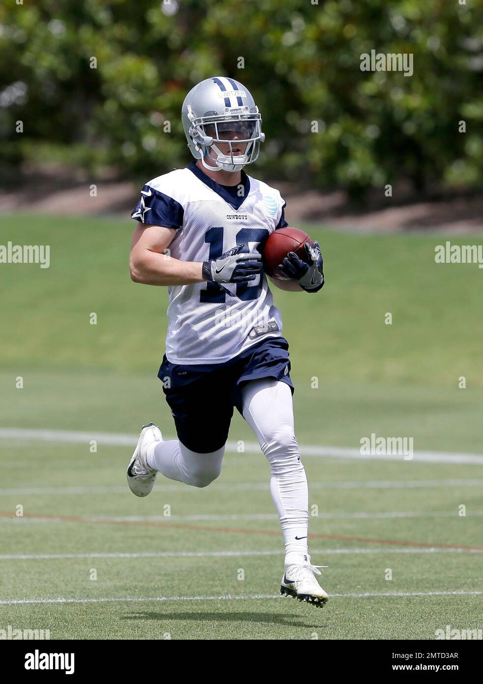 In this photo taken June 13, 2017, Dallas Cowboys receiver Ryan Switzer ...