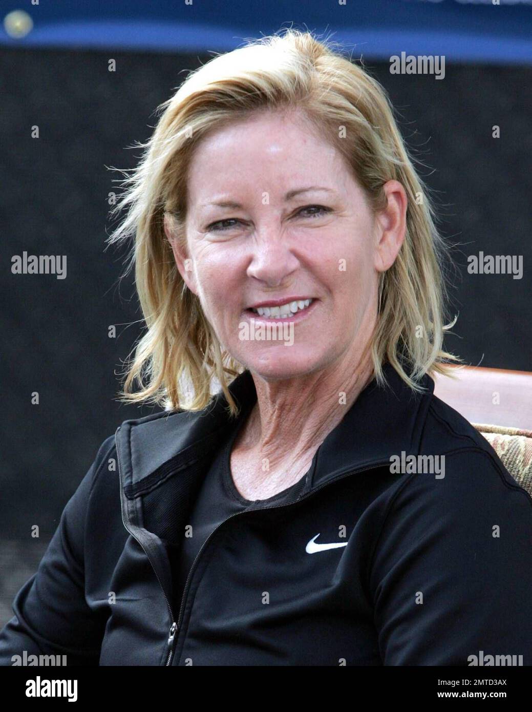 Chris Evert participates in the Chris Evert-Raymond James Pro-Celebrity ...