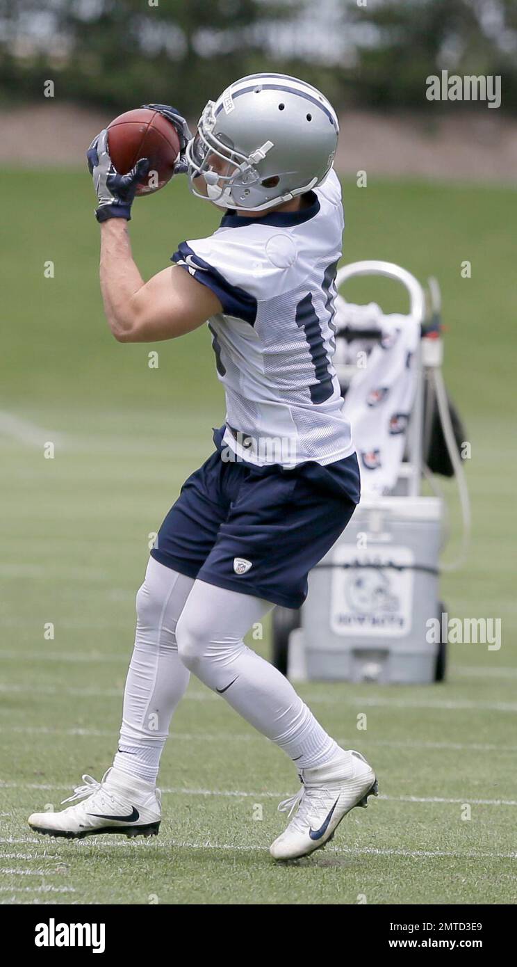 In this photo taken June 13, 2017, Dallas Cowboys receiver Ryan Switzer ...