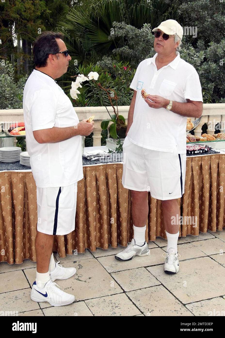 Jon Lovitz and Chevy Chase participate in the Chris Evert-Raymond James ...